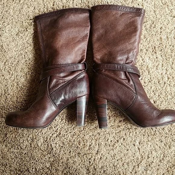 Frye | Shoes | Frye Miranda Slouch Boot Midcalf Leather | Poshmark